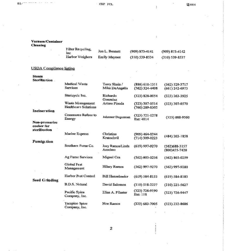 Emergency Action Notifications - e Customs Clearing