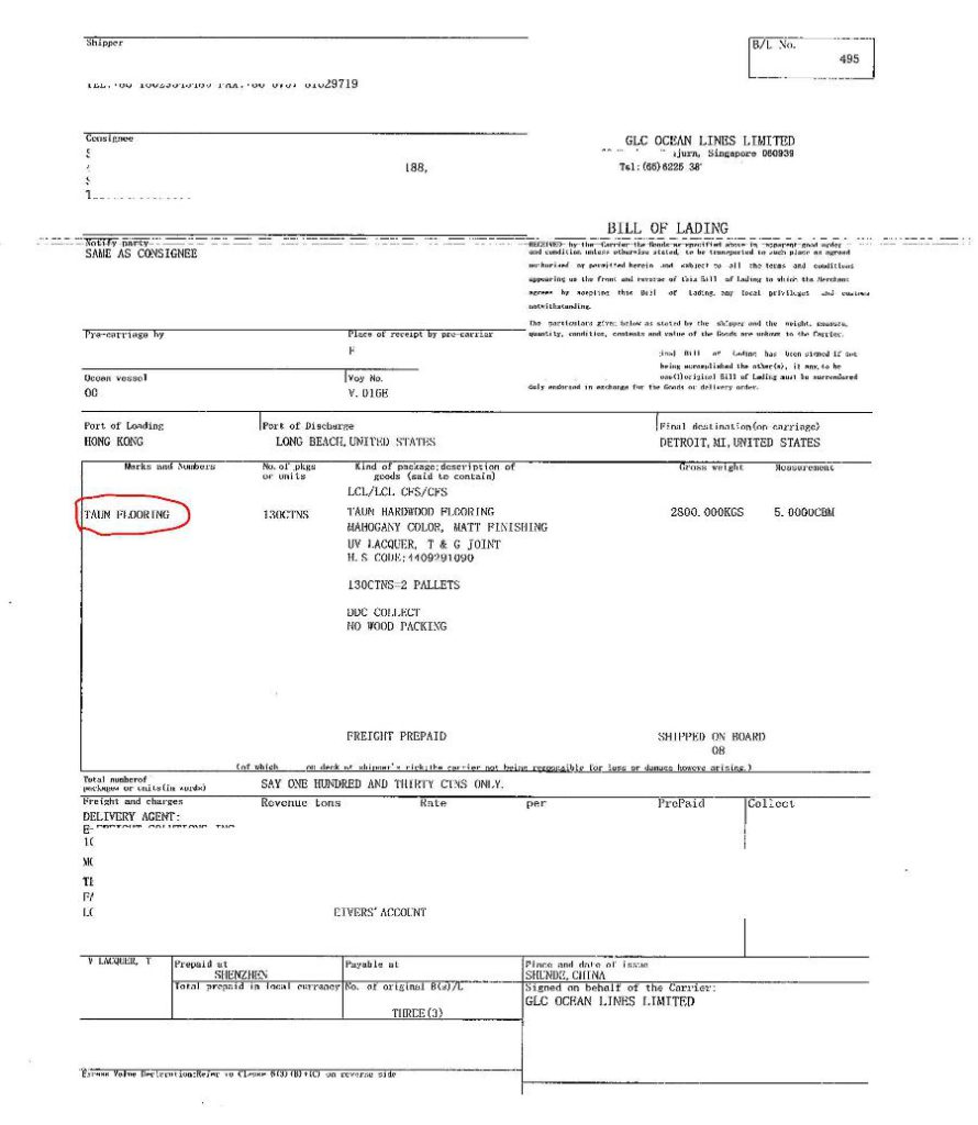 Emergency Action Notifications - e Customs Clearing