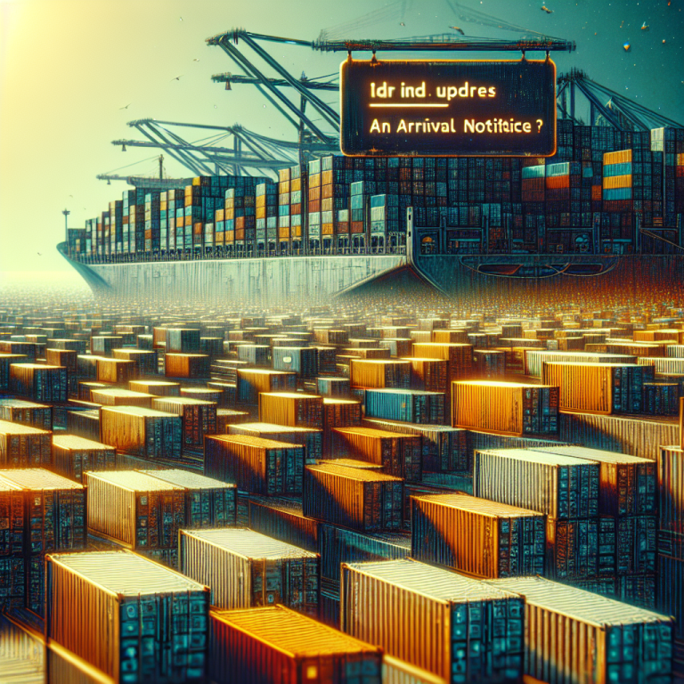 Can Consignees Request Specific Information In An Arrival Notice? - e Customs Clearing